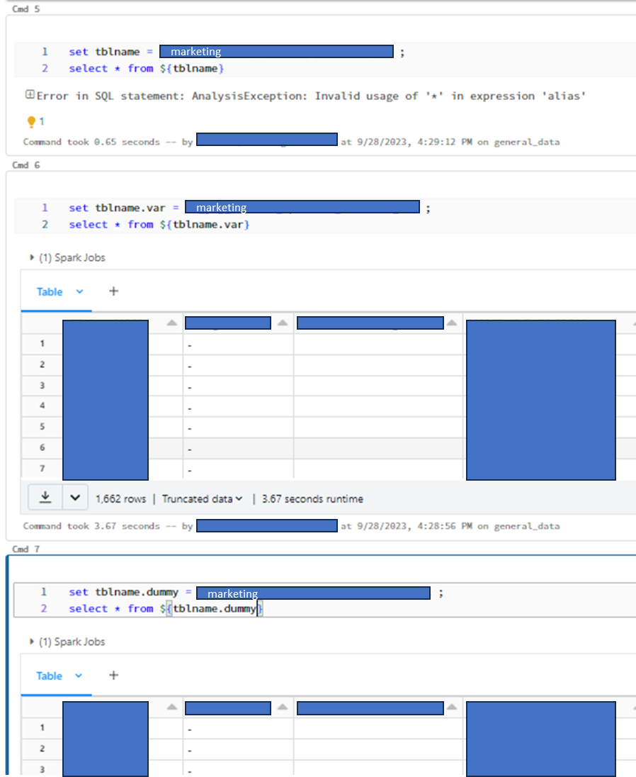 Solved: How to set a variable and use it in a SQL query - Databricks Community - 22301